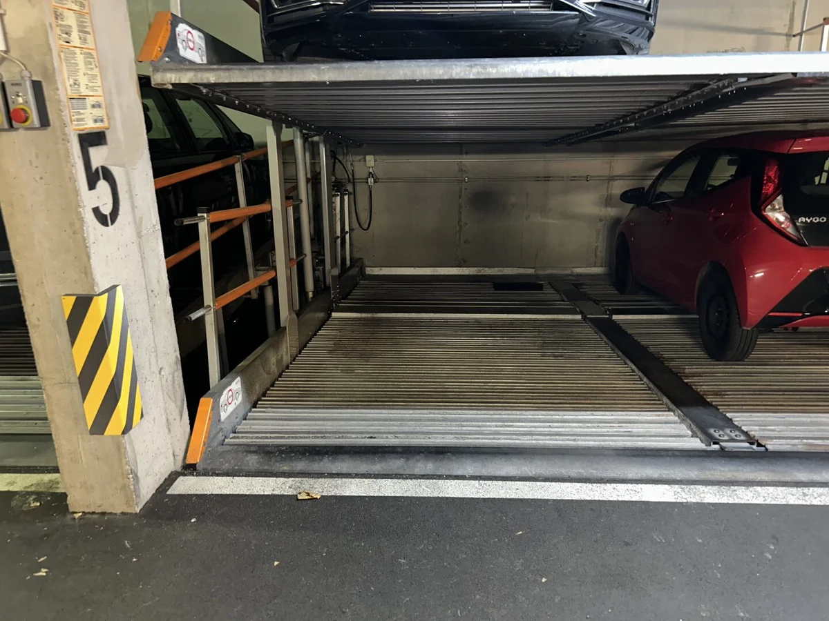 Tiefgaragen-Stapelparker in 1210 Wien, Trillergasse 6